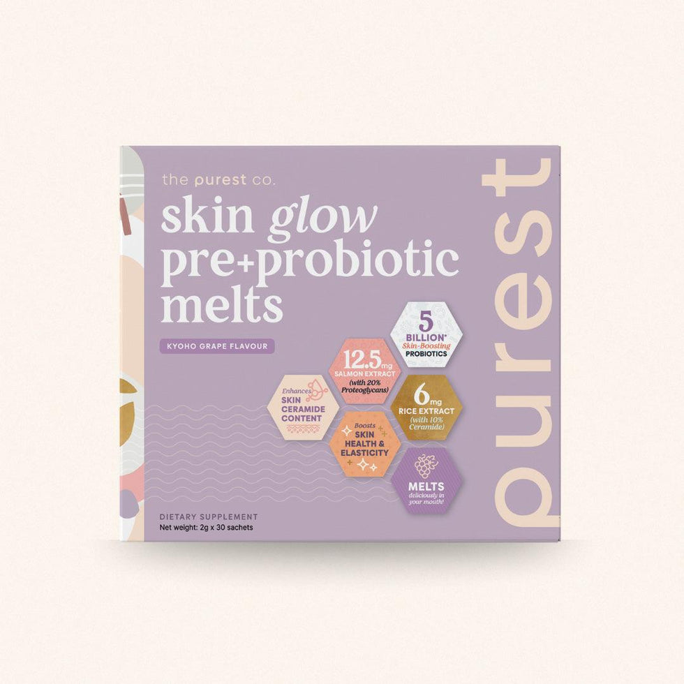 Skin Glow Pre+Probiotic Melts – The Purest Co (SG)